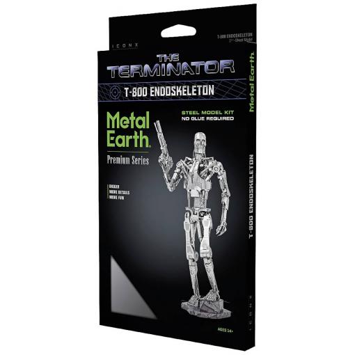Metal Earth Iconx Terminator - T-800 Endoskeleton kovová stavebnice ...