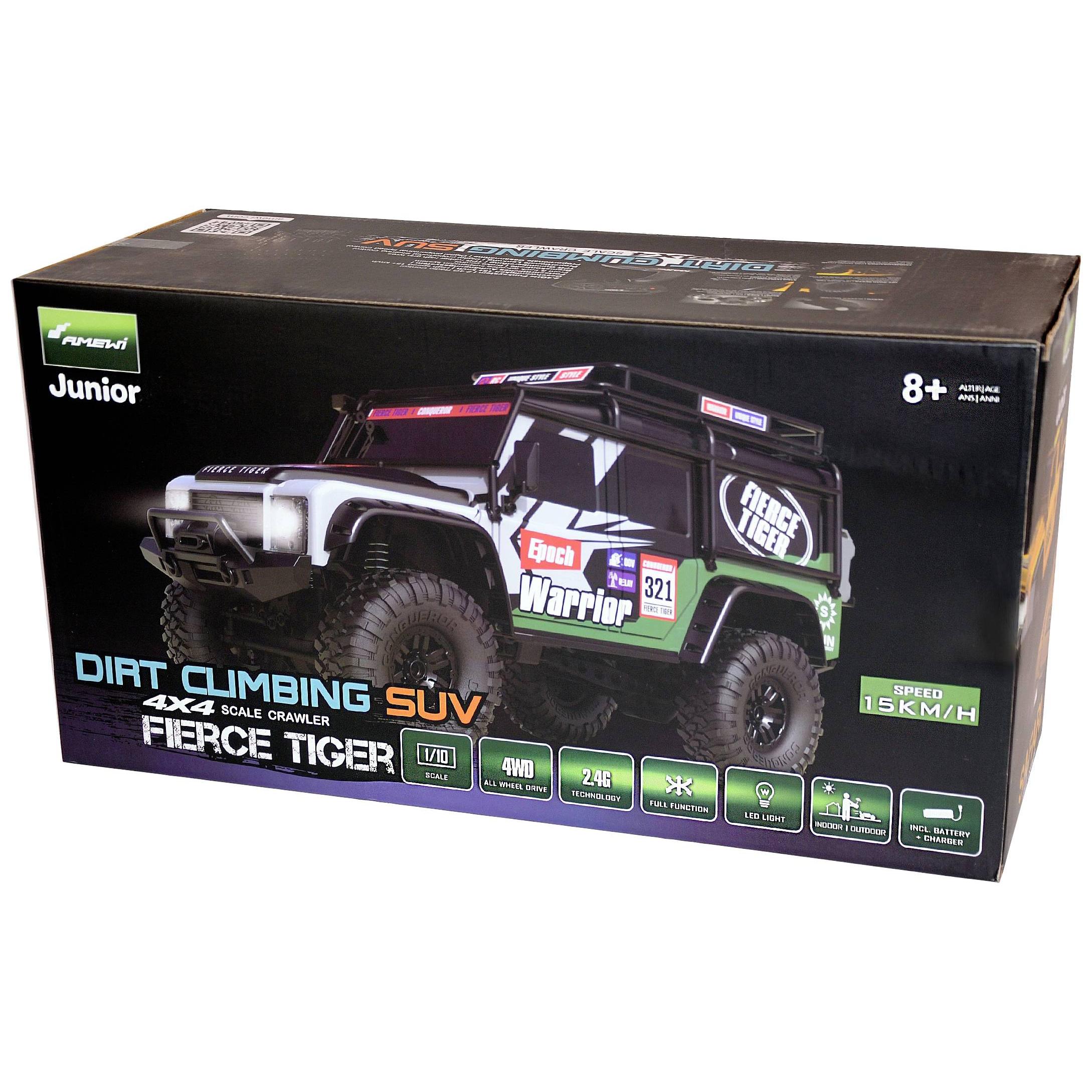 Amewi Dirt Climbing Fierce Tiger komutátorový 1:10 RC model auta ...