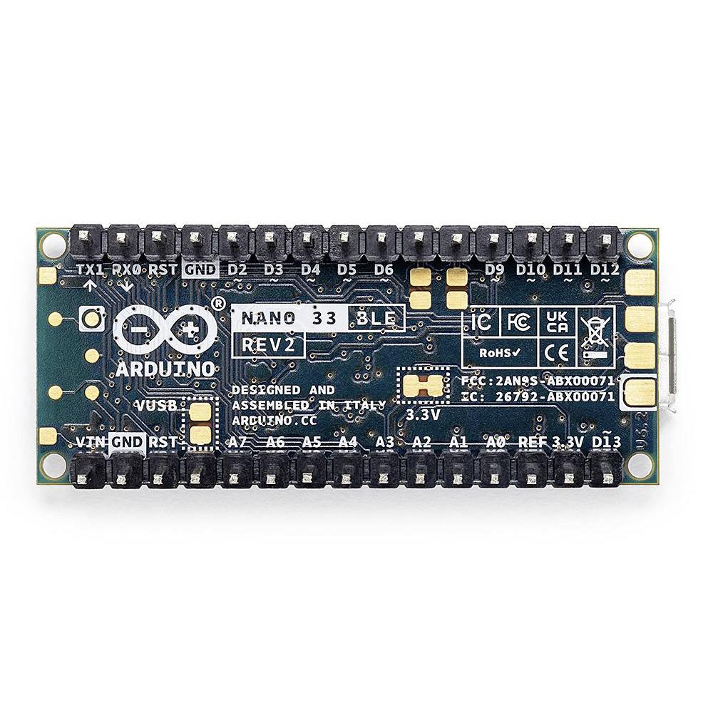 Arduino ABX00072 deska Nano 33 BLE Rev2 with headers Nano ARM® Cortex ...