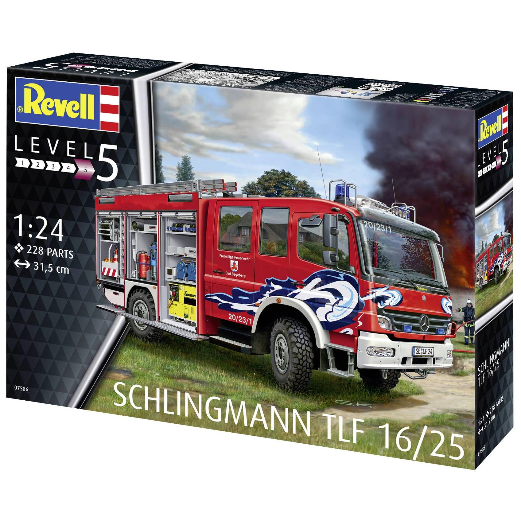 Revell 07586 Schlingmann TLF 16/25 model závodního auto, stavebnice 1: ...