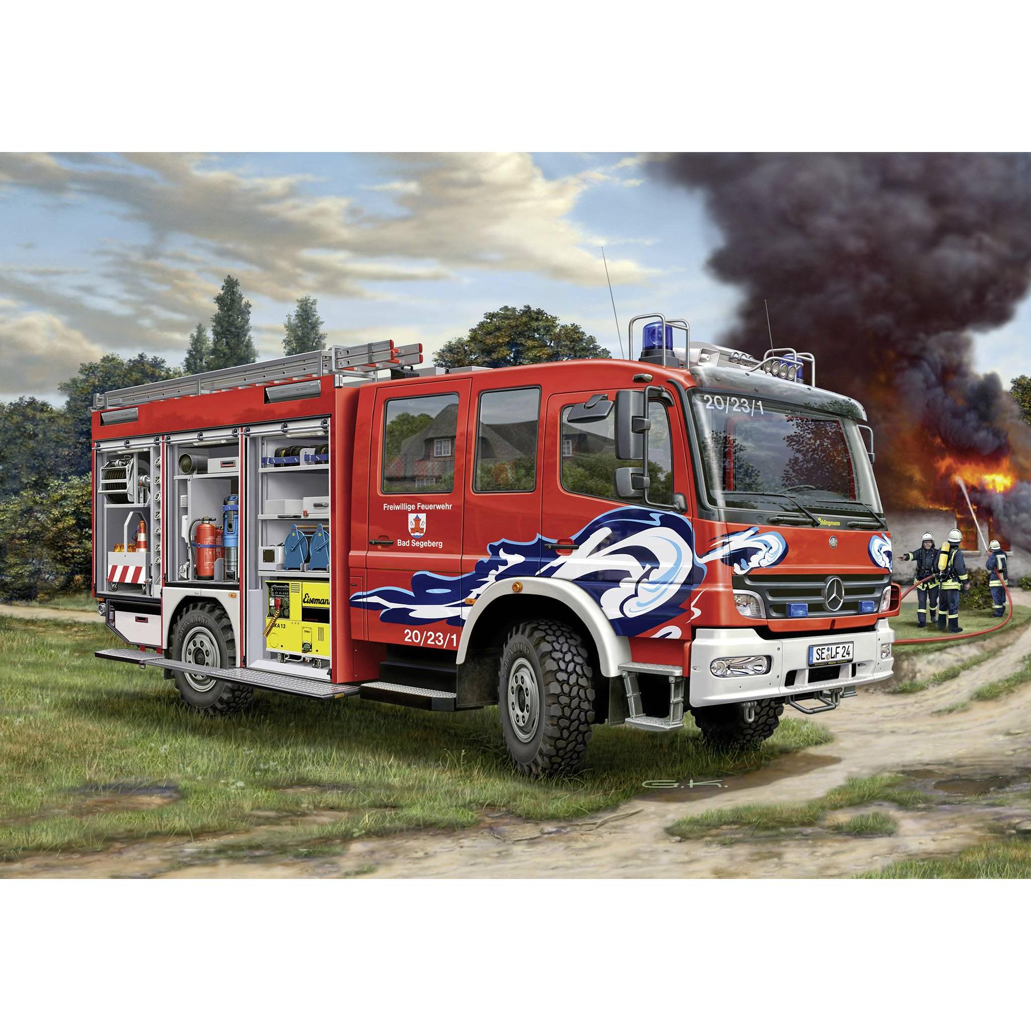 Revell 07586 Schlingmann TLF 16/25 model závodního auto, stavebnice 1: ...