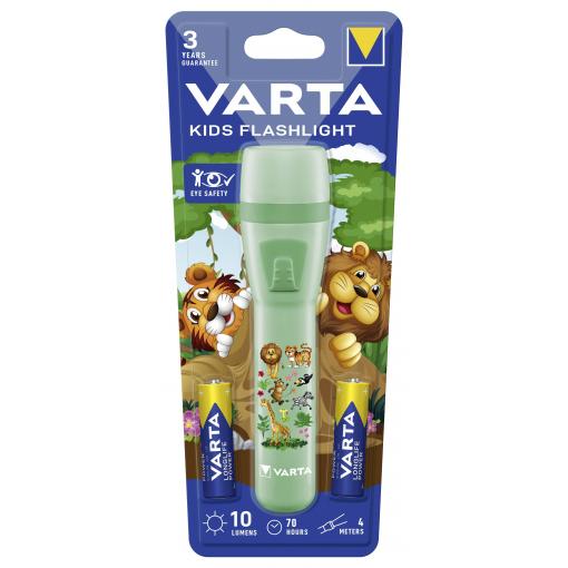 Varta Kids Flashlight 2AA mit Batt. kapesní svítilna, na baterii, 70 h ...