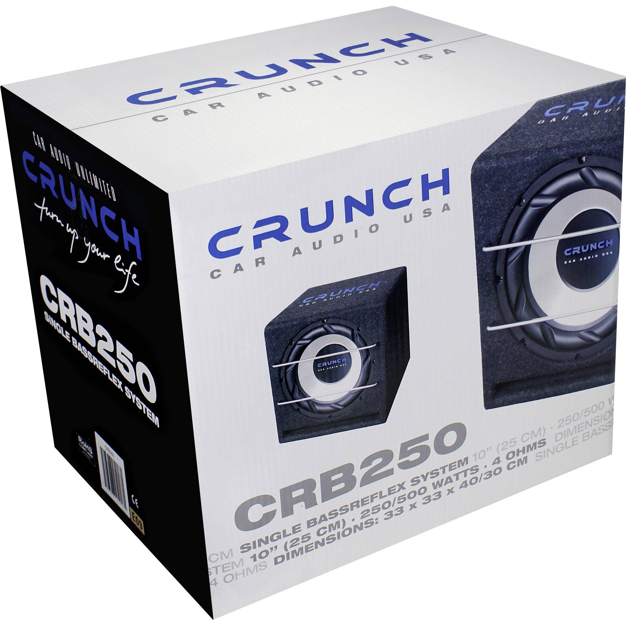 Crunch CRB250 pasivní subwoofer do auta 500 W : Půhy.cz