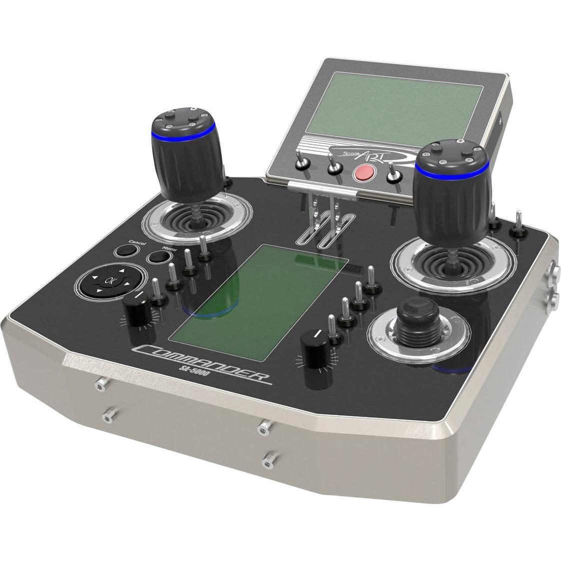 ScaleArt COMMANDER SA-5000 RC panelové dálkové ovládání 2,4 GHz Kanálů ...