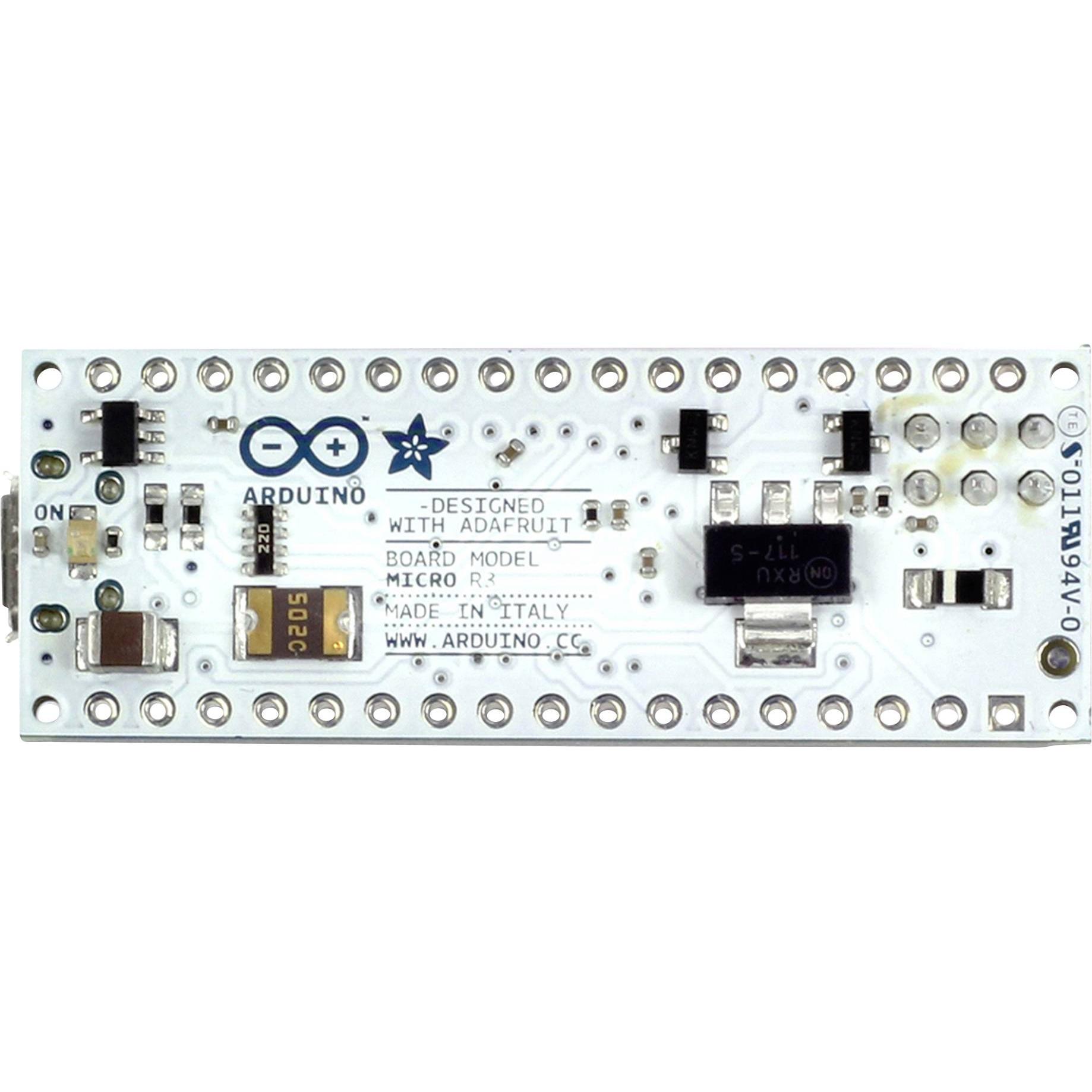 Arduino A000093 Deska Micro Without Headers Core Atmega32 Půhy Cz
